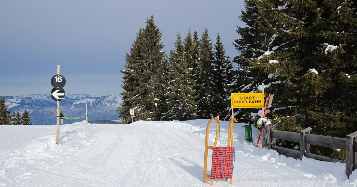 Rodelbahn Lanerköpfl - Rodelwelten